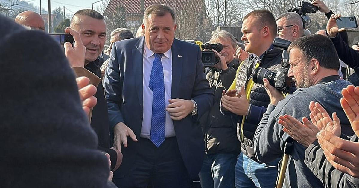 Milorad Dodik stigao na Sud BiH - www.vecernji.ba