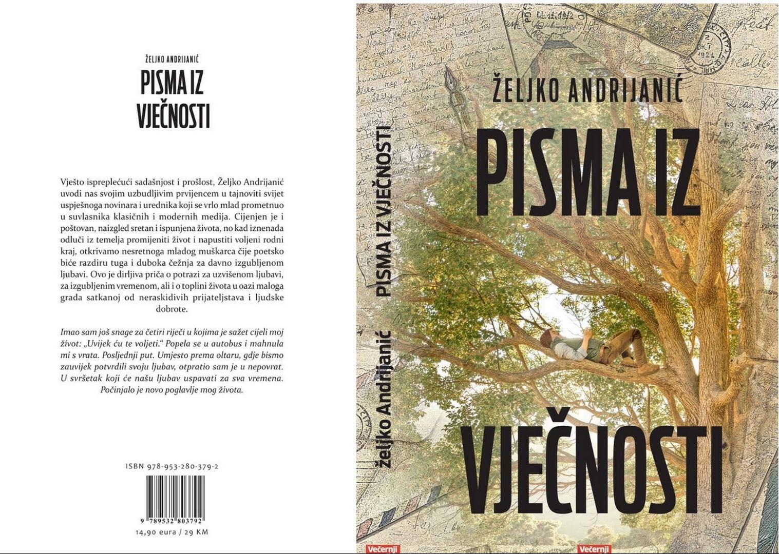 Željko Andrijanić predstavlja svoj prvi roman "Pisma iz vječnosti" - www.vecernji.ba