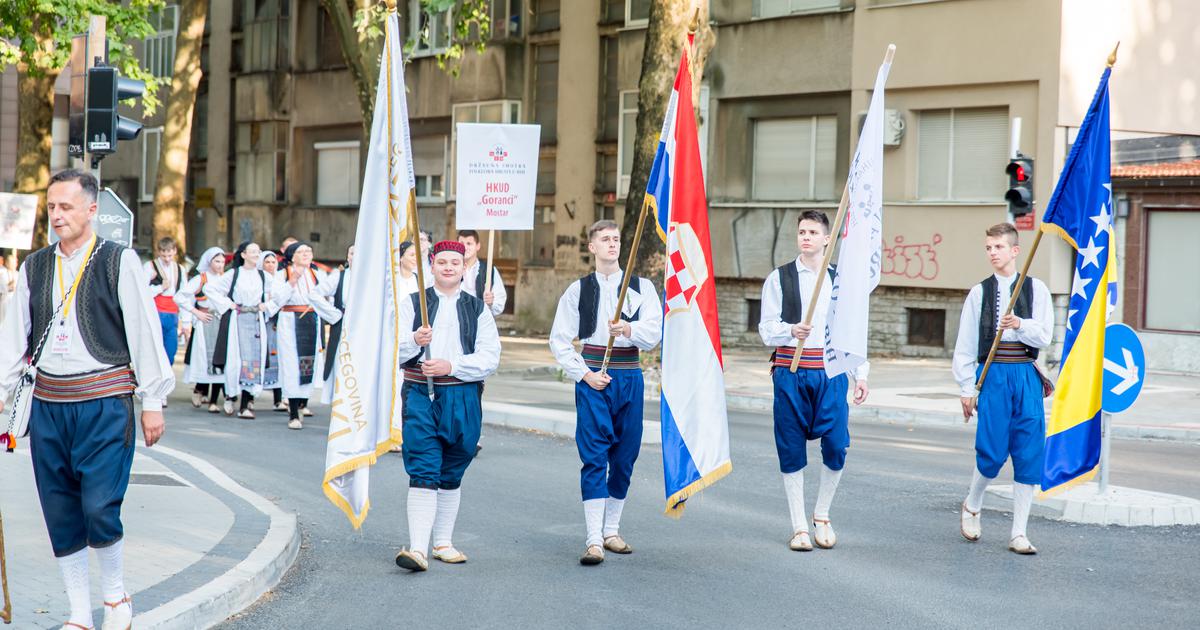 U Mostaru Državna smotra izvornog folklora Hrvata u BiH - www.vecernji.ba
