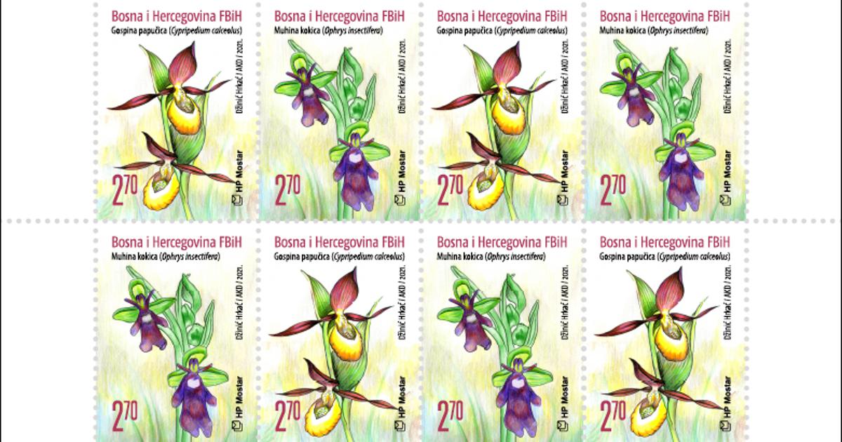 Flora i fauna BiH na markama HP Mostar - www.vecernji.ba