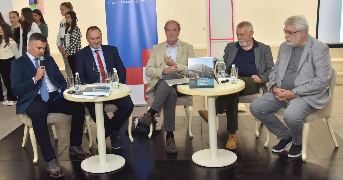 Monografija 'Stari mostovi i utvrde Mostara' predstavljena u Kosači ...