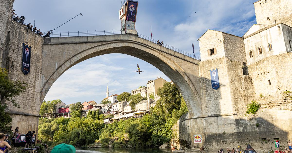 Popovici i Iffland pobjednici Red Bull Cliff Divinga u Mostaru - www ...