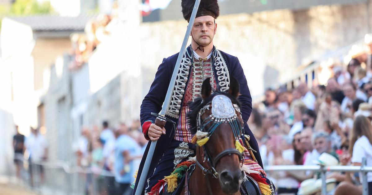 Frano Talaja slavodobitnik je 310. Sinjske alke - www.vecernji.ba