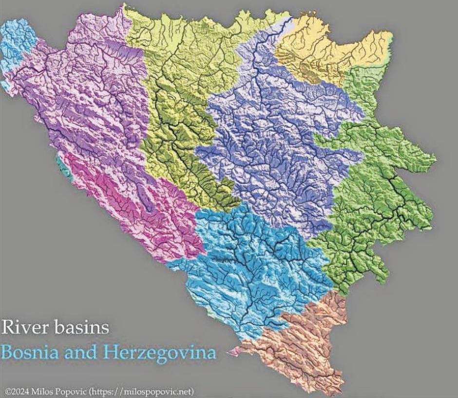 Kako nadmorska visina utječe na podrijetlo, smjer i tok triju glavnih ...