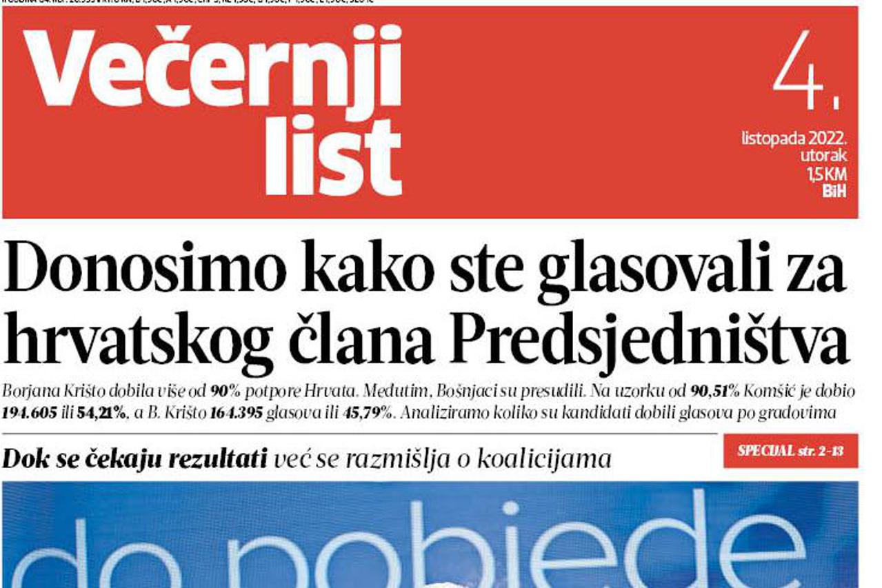 Najnovije vijesti 03.10.2022 | www.vecernji.ba