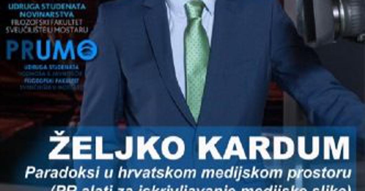 Galerija: Predavanje Željka Karduma na Filozofskom fakultetu str. 1 | www.vecernji.ba