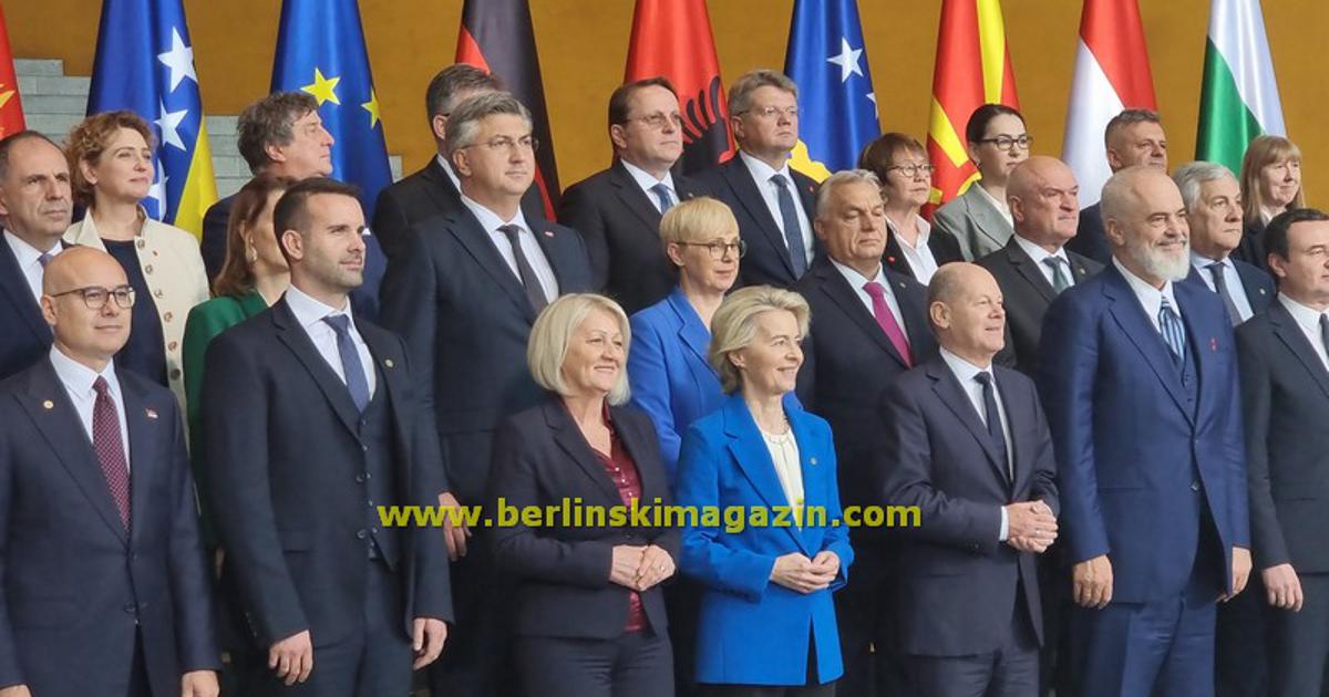 FOTO/VIDEO Održan 10. Berlinski proces za zapadni Balkan – Potpisan ...