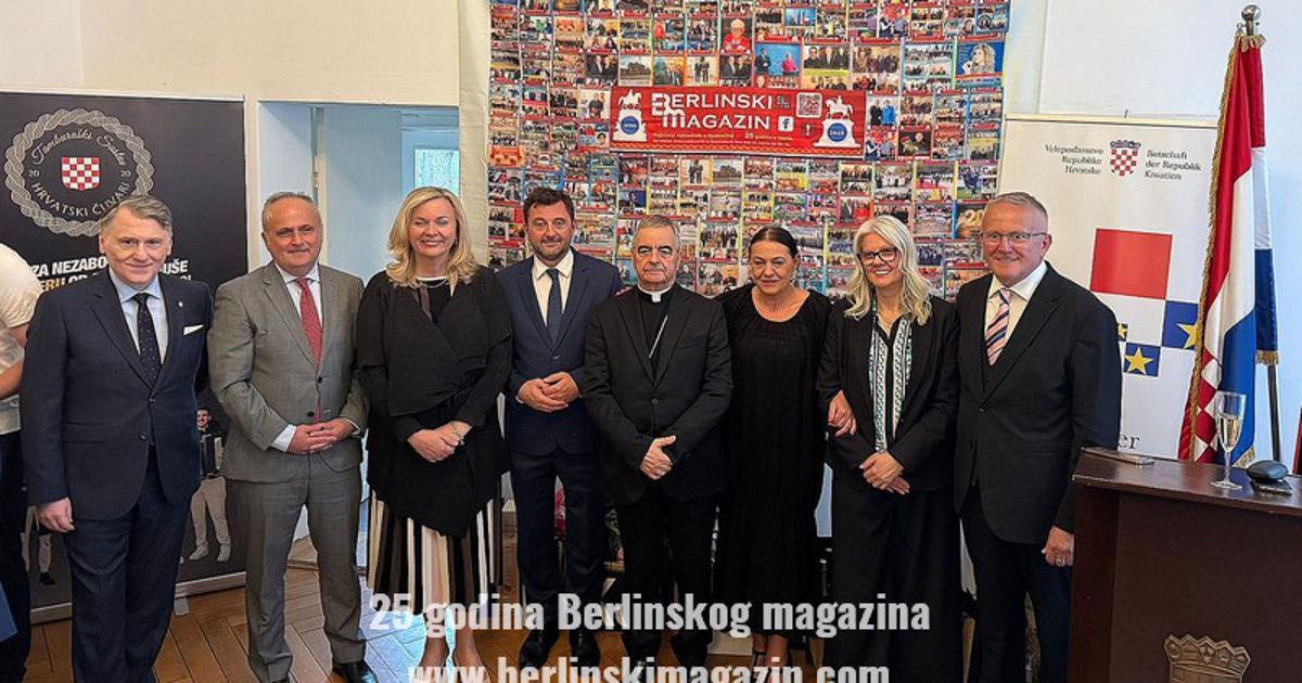 VIDEO/FOTO 25 godina mjesečnika Berlinski magazin – Obilježen veliki ...
