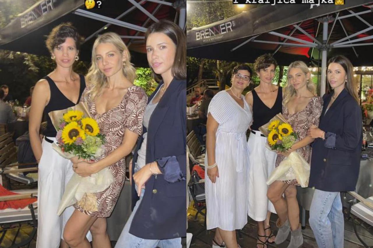 Anja Alavanja Viljevac proslavila rođendan u društvu zgodnih sestara i ...
