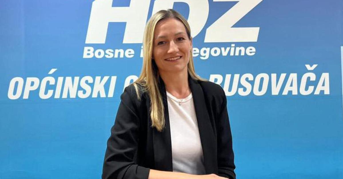 Ivana Smoljo kandidatkinja HDZ-a BiH za načelnicu Općine Busovača - www.vecernji.ba