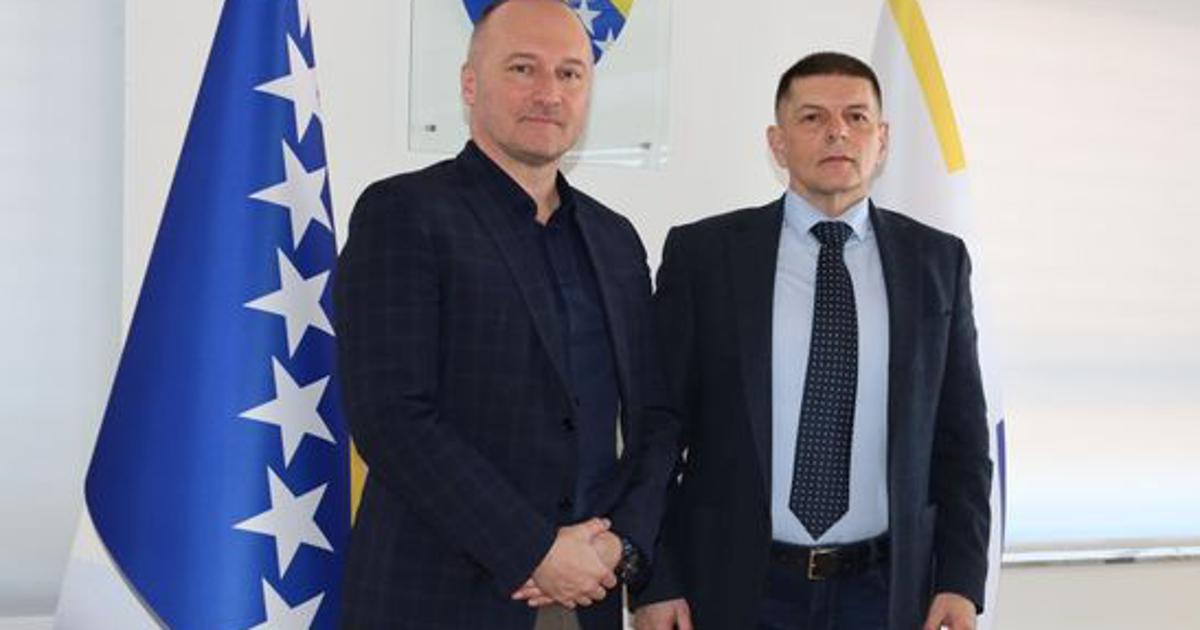 Ravnatelj OSA-e Almir Džuvo u posjetu VSTV-u: Razgovarao sa Saninom ...