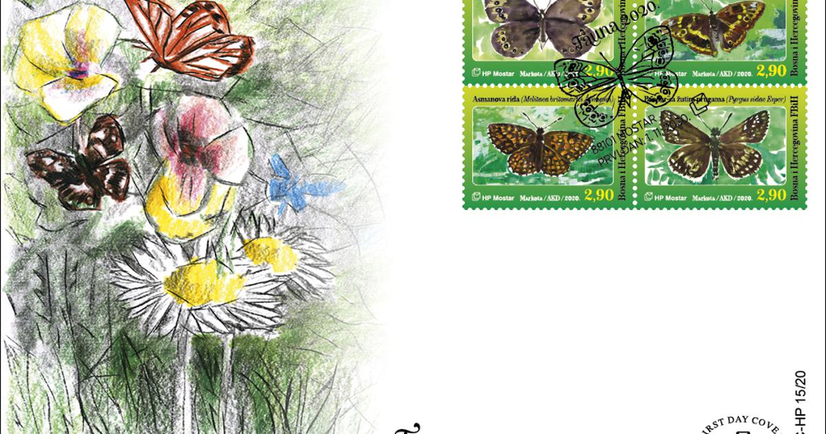 Flora i fauna BiH na markama HP Mostar - www.vecernji.ba