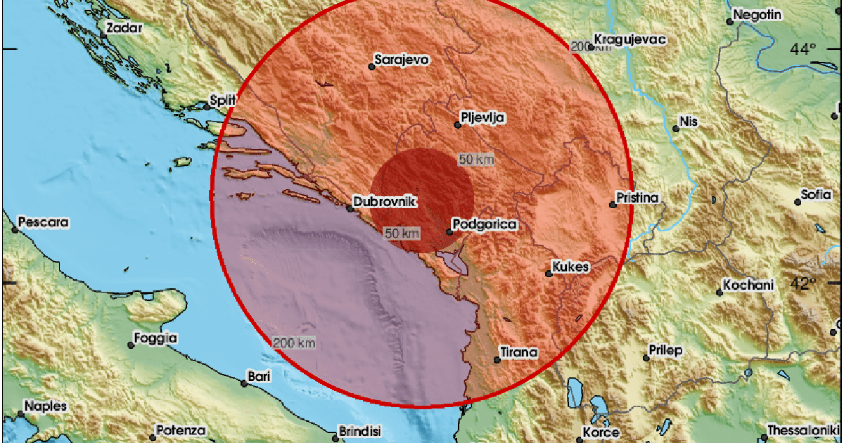 Tlo na granici BiH i Crne Gore stalno podrhtava ovih dana, slabiji ...