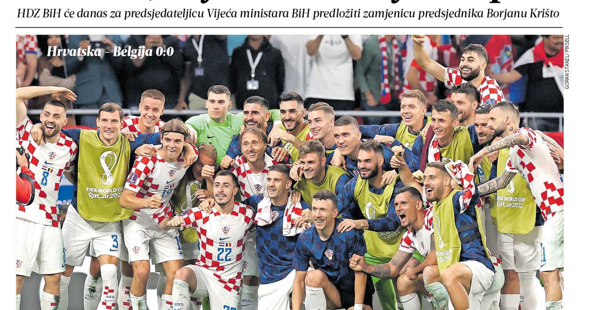 Pročitajte što vam ovog petka donosi Večernji list BiH - www.vecernji.ba