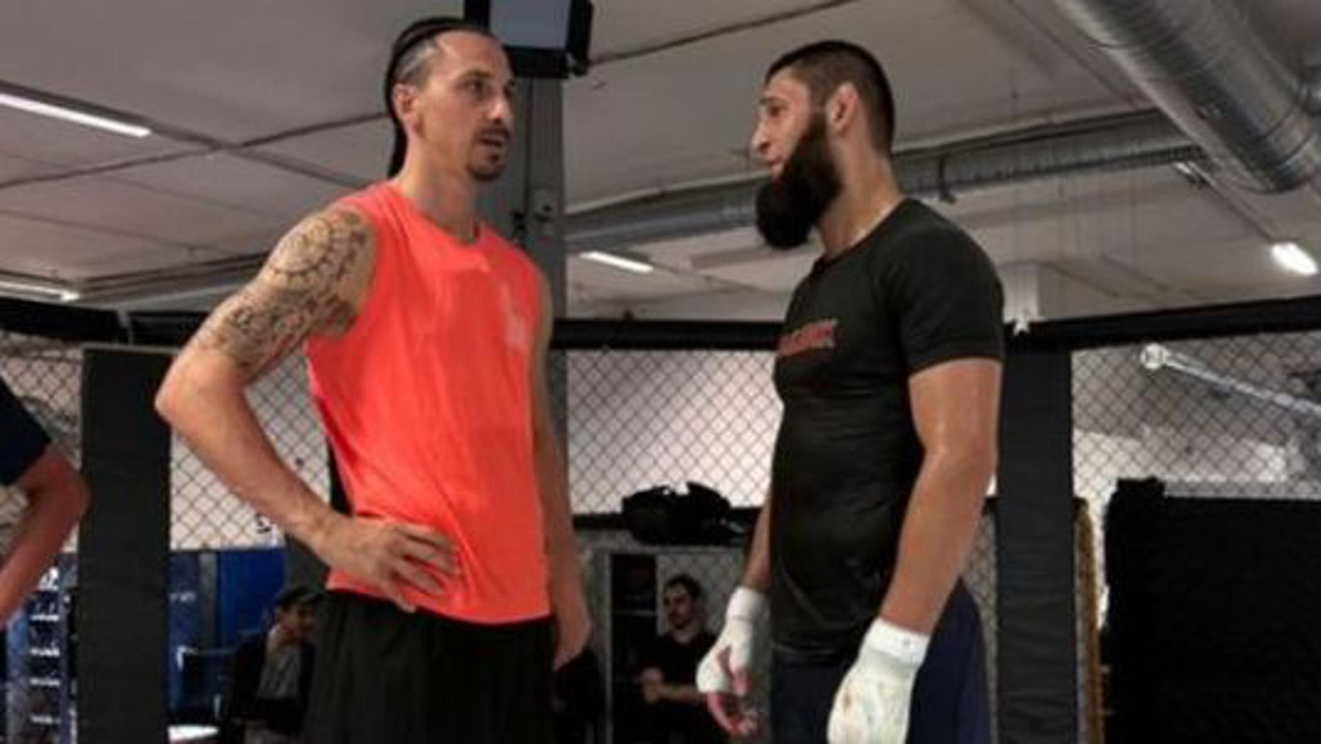 Ibrahimović trenirao sa MMA borcem pa poslao zanimljivu poruku - www ... Ibrahimović trenirao sa MMA borcem pa poslao zanimljivu poruku - www ...